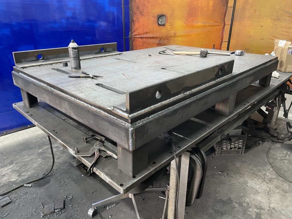 Industrial Table Fabrication - Anchor Machine & Fab., LLC